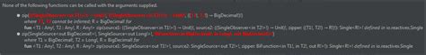 Rx Java Kotlin And Rxjava Why Is My Singlezip Not Compiling