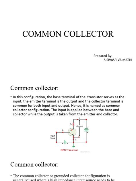 Common Collector Download Free Pdf Bipolar Junction Transistor Electromagnetism