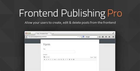 Frontend Publishing Pro V3120