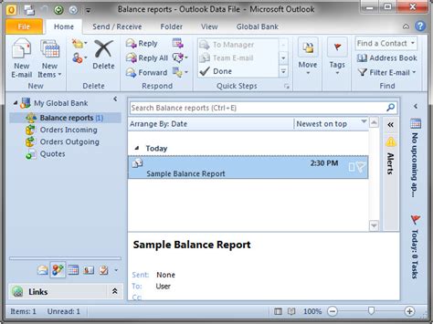 Outlook 2010 Email Template Shortcut Williamson
