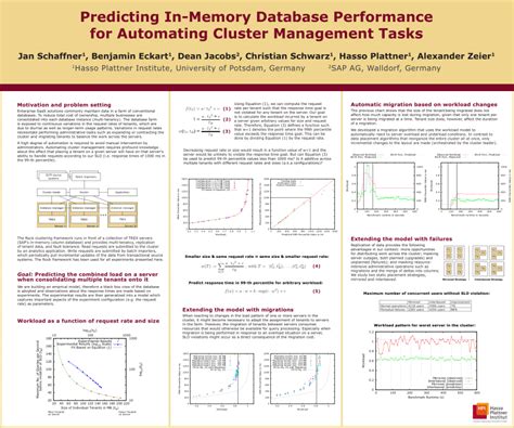 Pdf Predicting In Memory Database Performance For Automating Cluster Management Tasks