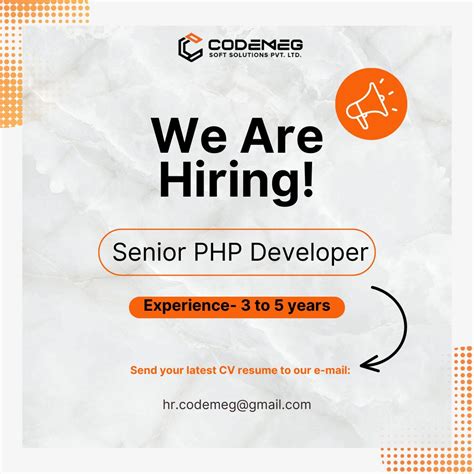 Codemeg Soft Solutions On Linkedin Urgentrequirement