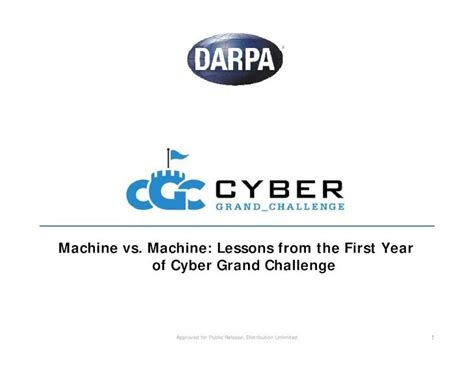 Pdf Machine Vs Machine Lessons From The First Year Machine Vs