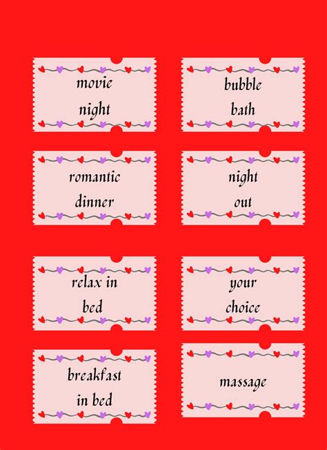 Cute Couples Valentines Day Love Tickets Pick Your Date Etsy