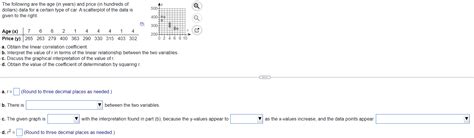 Solved B There Is Little To No Linear Associationa Strong