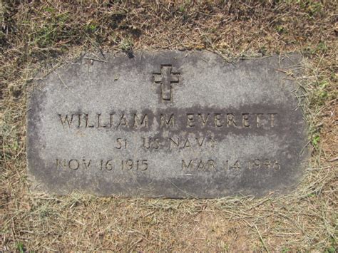 William Maynard Everett 1915 1996 Mémorial Find A Grave