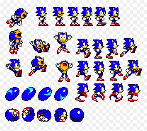 Sonic Battle Sprite Sheet