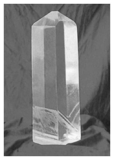 Photograph Of A Kdp Crystal 12 Download Scientific Diagram