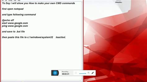 how to make your own cmd commands on windows