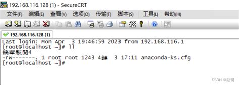 Linux常用连接工具使用说明（本人常用 Winscp和securecrt）linux服务器连接工具 Csdn博客