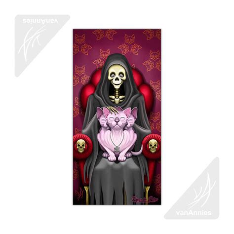 Purrberus The Three Headed Sphynx Cat 20x10 Glossy Print Chaos In Color