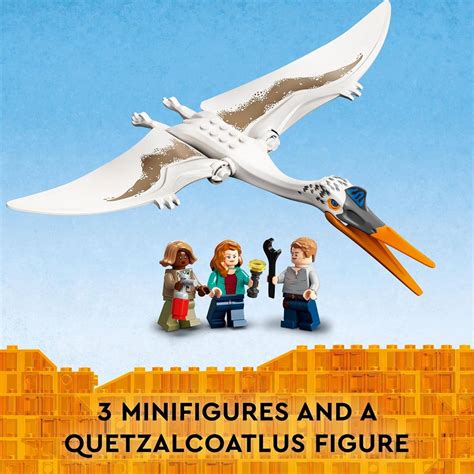 Lego Jurassic World Quetzalcoatlus Plane Ambush 76947 Building Blocks