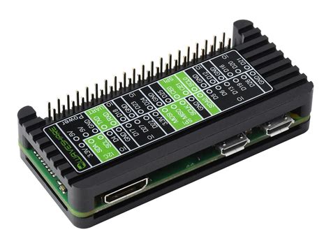 Aluminium Gehäuse Für Raspberry Pi Zerozero 2 Mit Gpio Referenz Buy