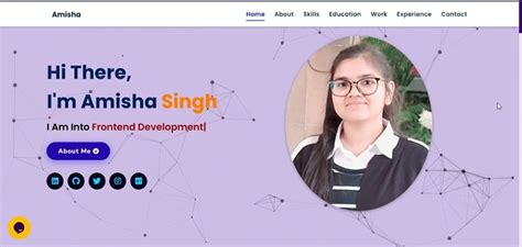 Amisha Singh On Linkedin Portfoliolaunch Webdevelopment Ai Ml