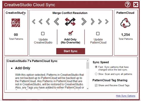 Import Patterns In The Patterns Tab