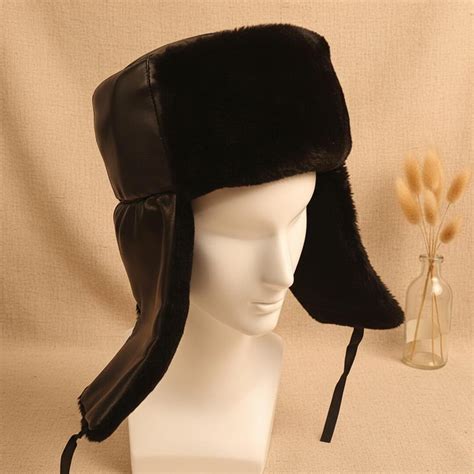 Full Protection Russian Ushanka With Face Mask 3 In 1 Thermal Bomber