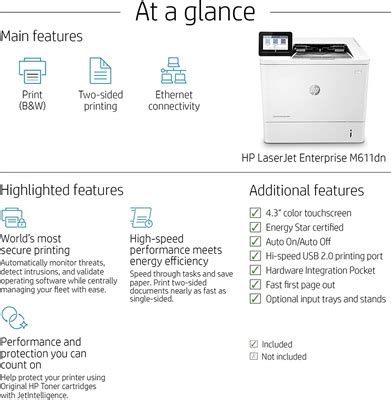 Hp Laserjet Enterprise M Dn Printer