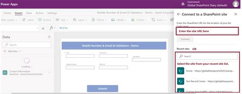 Connect To A SharePoint List In PowerApps Step By Step Global SharePoint Diary