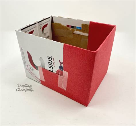 DIY Book Bin Using Recycled Cardboard Crafting Cheerfully