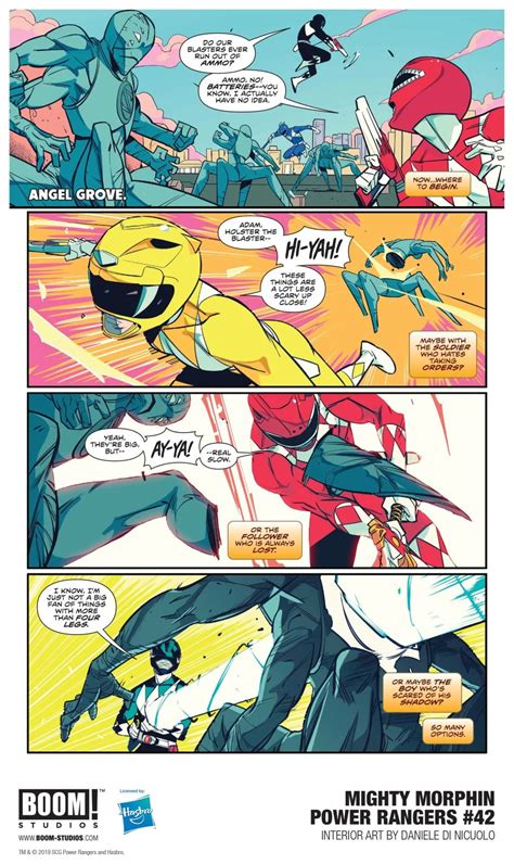Heres The New Preview For Mighty Morphin Power Rangers 42 — Geektyrant