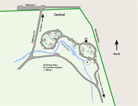 Maps Chickasaw National Recreation Area Us National Park Service