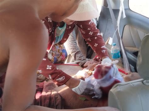 စစ်ကိုင်းမြို့နယ်တွင် ကုန်တင်ယာဉ်တန်းကို စစ်တပ် လေကြောင်းပစ်ခတ