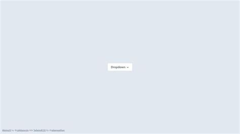 Dropdown Using Alpinejs Tailwindcss
