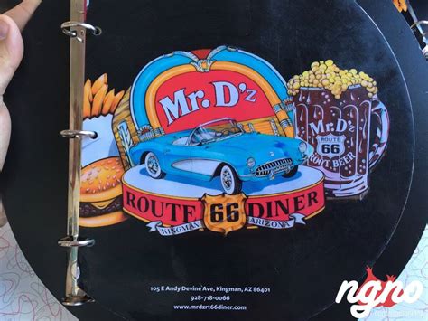 Mr Ds Route 66 Historical Diner In Kingman Arizona