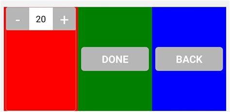 Unable To Align An Input Spinner To The Vertical Centre Of The View It
