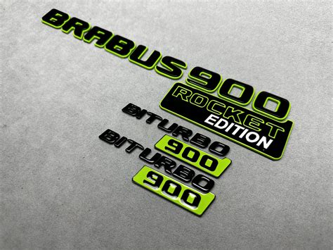 ตราสัญลักษณ์ Gle 900 Brabus Rocket Edition Gle Coupe 63s