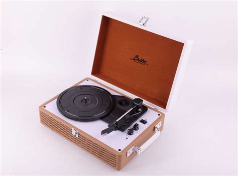 휴대 가능한 레트로 블루투스 Lp 턴테이블 브리츠 Bz Tp4000 디지털포스트pc사랑