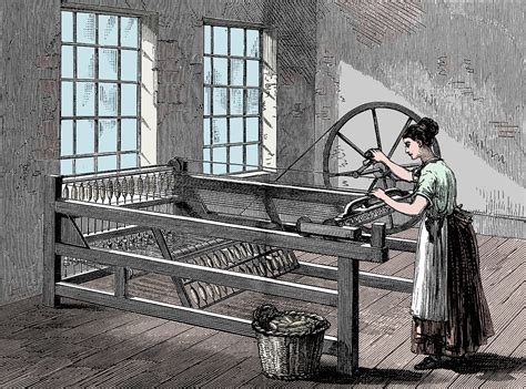 Textile Industry Industrial Revolution The Open Door Web Site