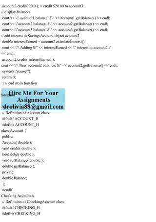 Account H Definition Of Account Class Ifndef ACCOUNT H D Pdf