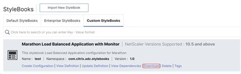 Stylebook Categories Stylebook Configuration