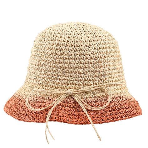 여자를위한 여름 밀짚 모자 직조 달콤한 여자 와이드 브림 짚 Foldable 롤 모자 페도라 비치 태양 모자 한 사이즈 Z425햇빛 차단용 모자 Aliexpress