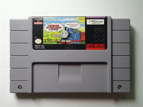 Thomas The Tank Engine And Friends Nintendo Super Nes Video Games