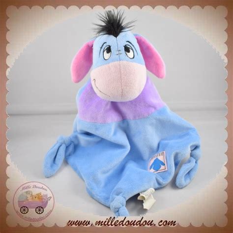 Disney Sos Doudou Ane Bourriquet Plat Bleu