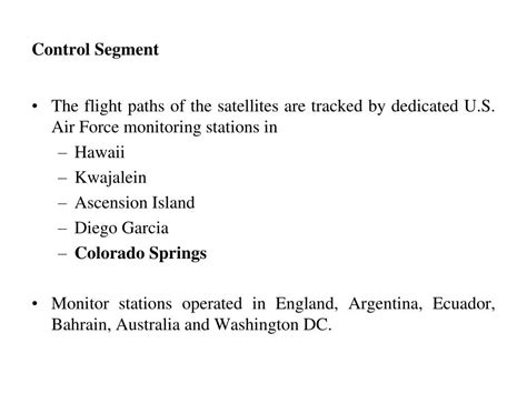 Ppt Gps Segments Components Powerpoint Presentation Free Download Id 2910668