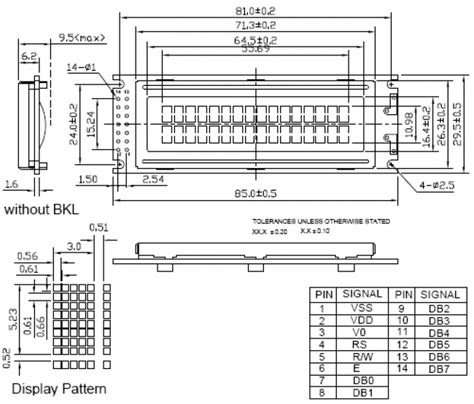 16x2 Character Lcd Parallel Interface Australia