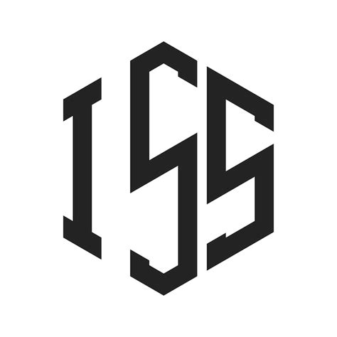 Premium Vector Iss Logo Design Initial Letter Iss Monogram Logo Using
