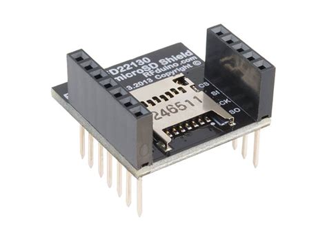 Rfduino Microsd Shield Robot Gear Australia