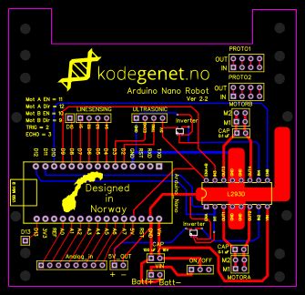 Arduino Nano L293 Shield OSHWLab
