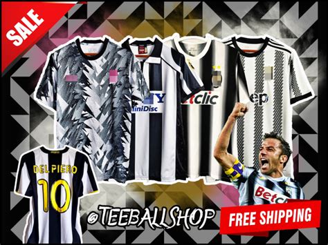 เสื้อฟุตบอล ยูเวนตุส ชุดเหย้า ย้อนยุค เกรดแฟนบอล Jventus Retro Jersey