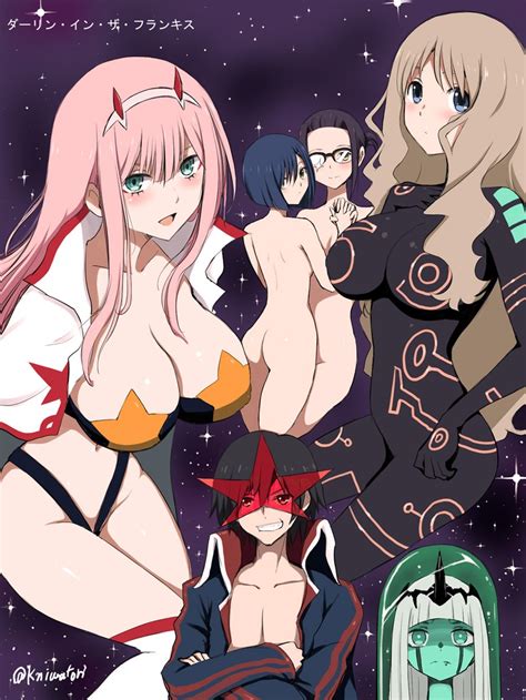 Yoko Littner Zero Two Nia Teppelin Simon Hiro And 7 More Tengen Toppa Gurren Lagann And 1
