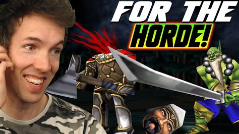 Today I Want To Dismantle A Human Player Wc3 Youtube