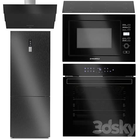 Maunfeld kitchen appliances set - Kitchen appliance - 3D model