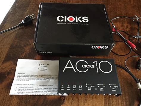 Cioks Ac10 2014 Black Reverb