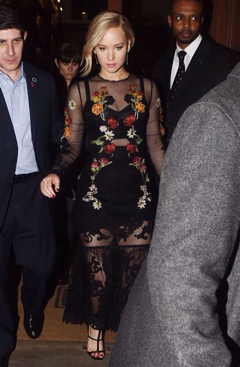 Jennifer Lawrence At The Launch Party Of Tim Palens Book In London 2015