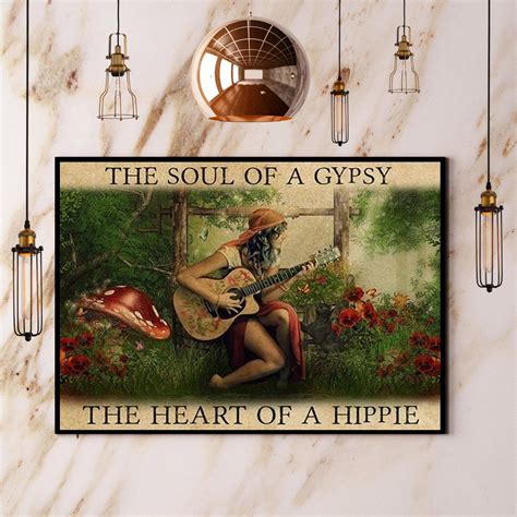 Gypsy Girl And Guitar The Soul Of A Gypsy The Heart Of A Hippie Paper