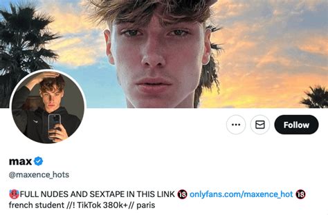 Maxence Aka Maxencehot Aka Maxencehots Subscribed 6212023 Onlyfans Rgayfansreviews
